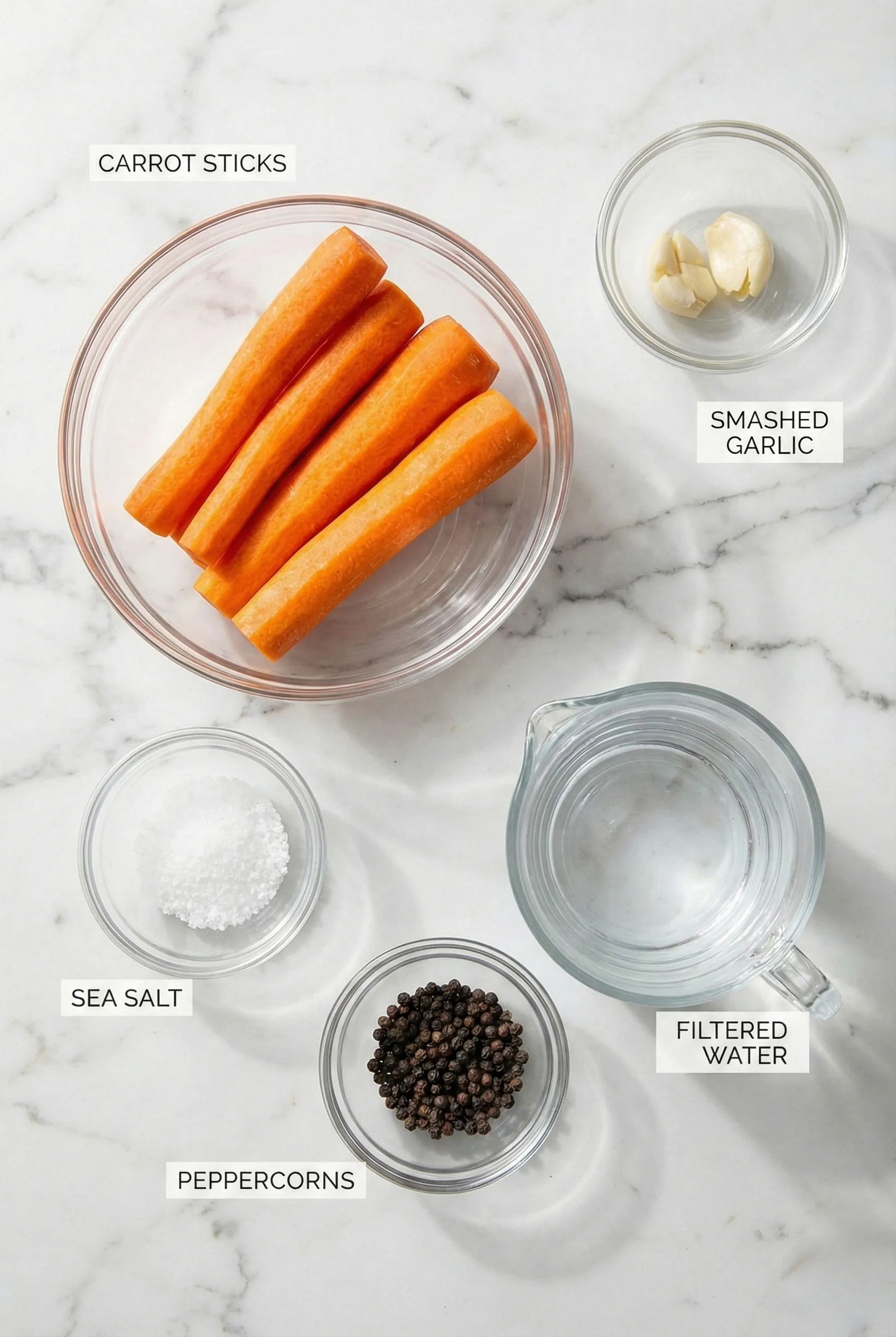 Crunchy Fermented Carrot Sticks with Zesty Flavor Burst